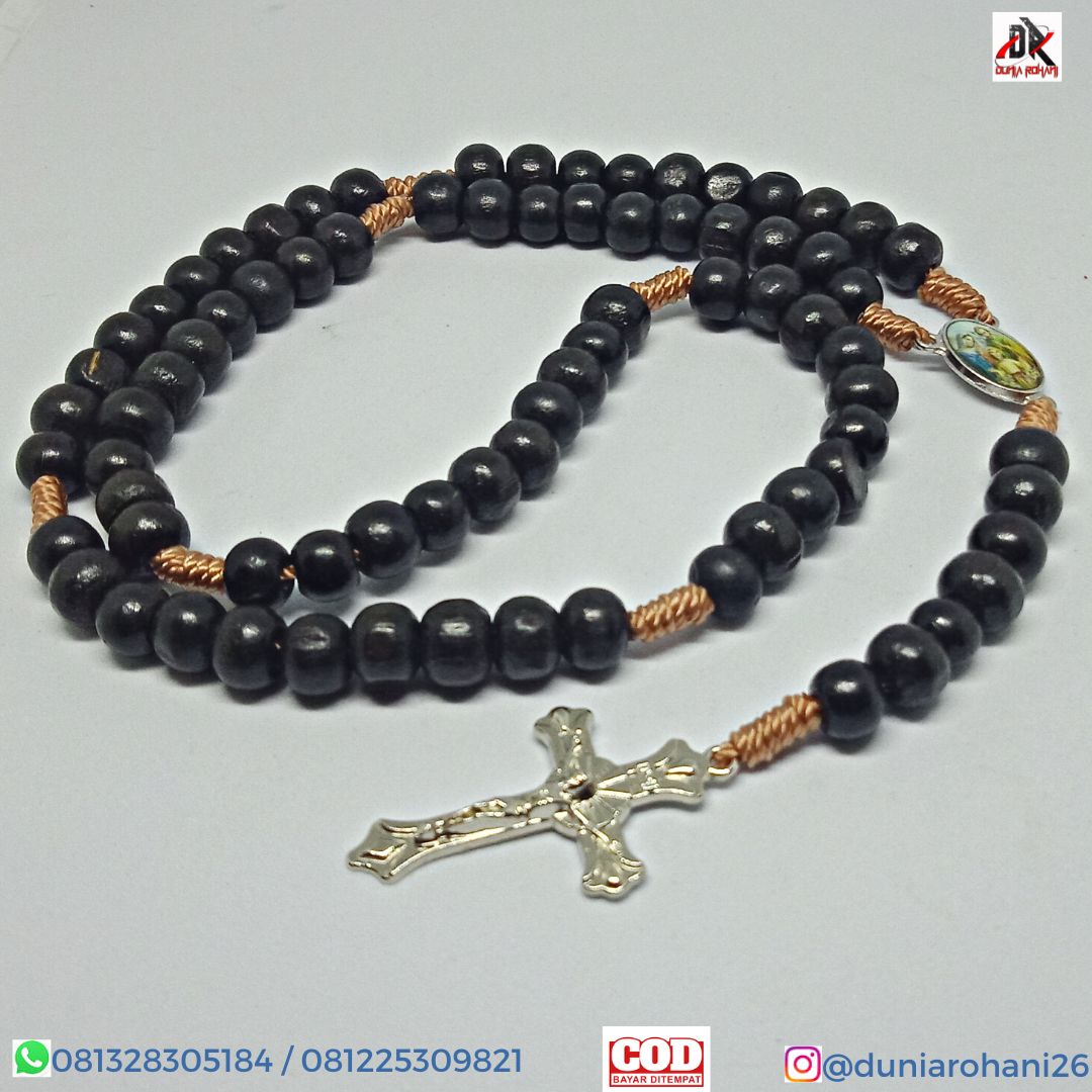 Kalung rosario 77 doa bapa kami | Lazada Indonesia