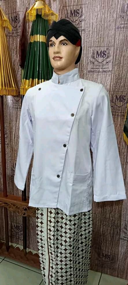 baju surjan alusan putih polos | Lazada Indonesia