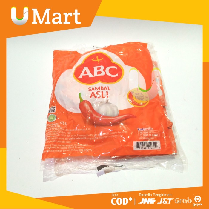 U Mart - Saos Sambal ABC Asli Stick 1 Pack @8gram Saus Sachet Stik ...