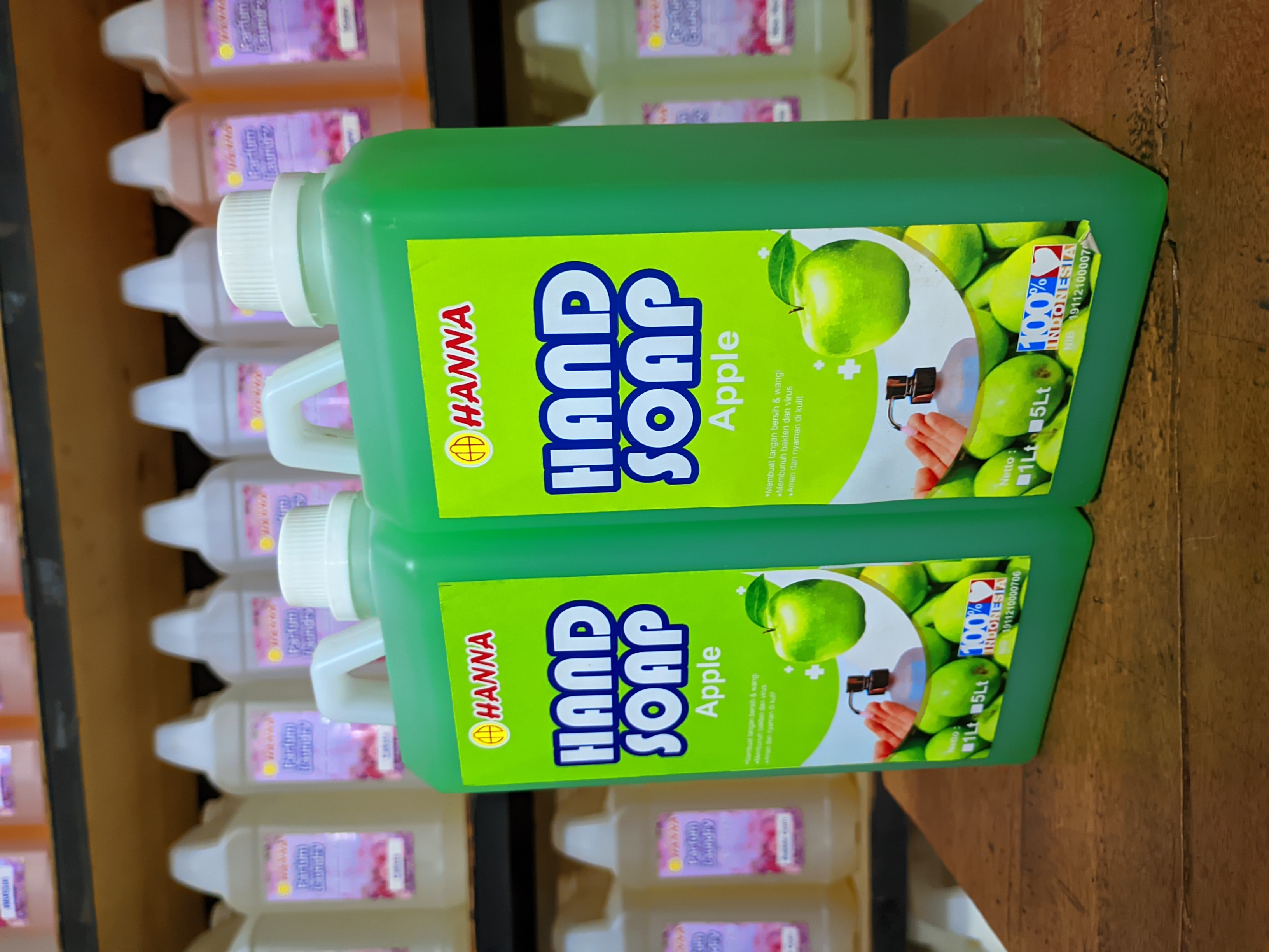 hand soap / sabun cuci tangan ukuran 1 liter hanna | Lazada Indonesia