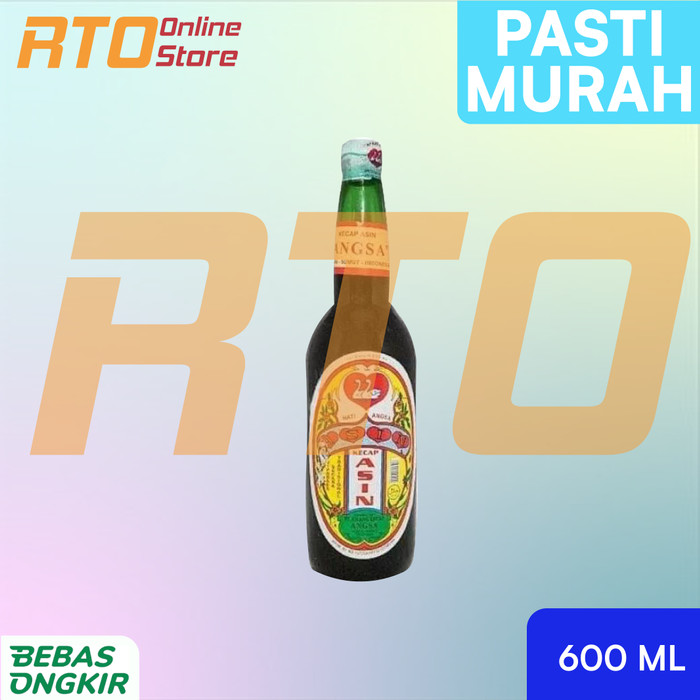 Kecap Asin cap 2 Hati Angsa Kemasan Botol 600ml | Lazada Indonesia