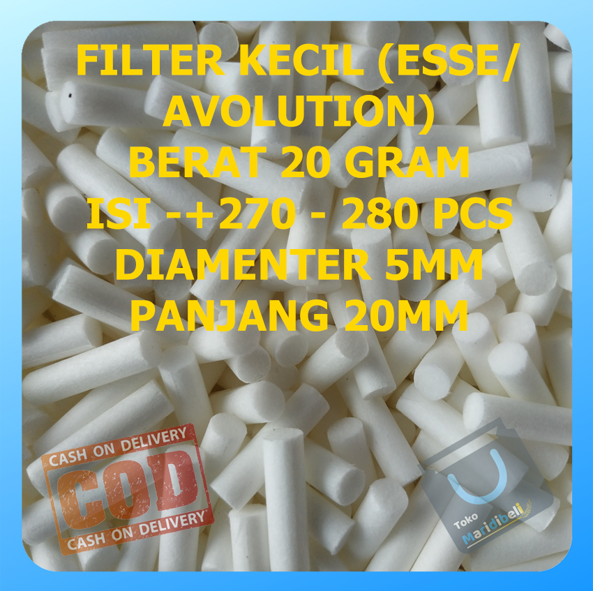 Gabus filter mild filter kecil esse avolution klik mild klik esse ...