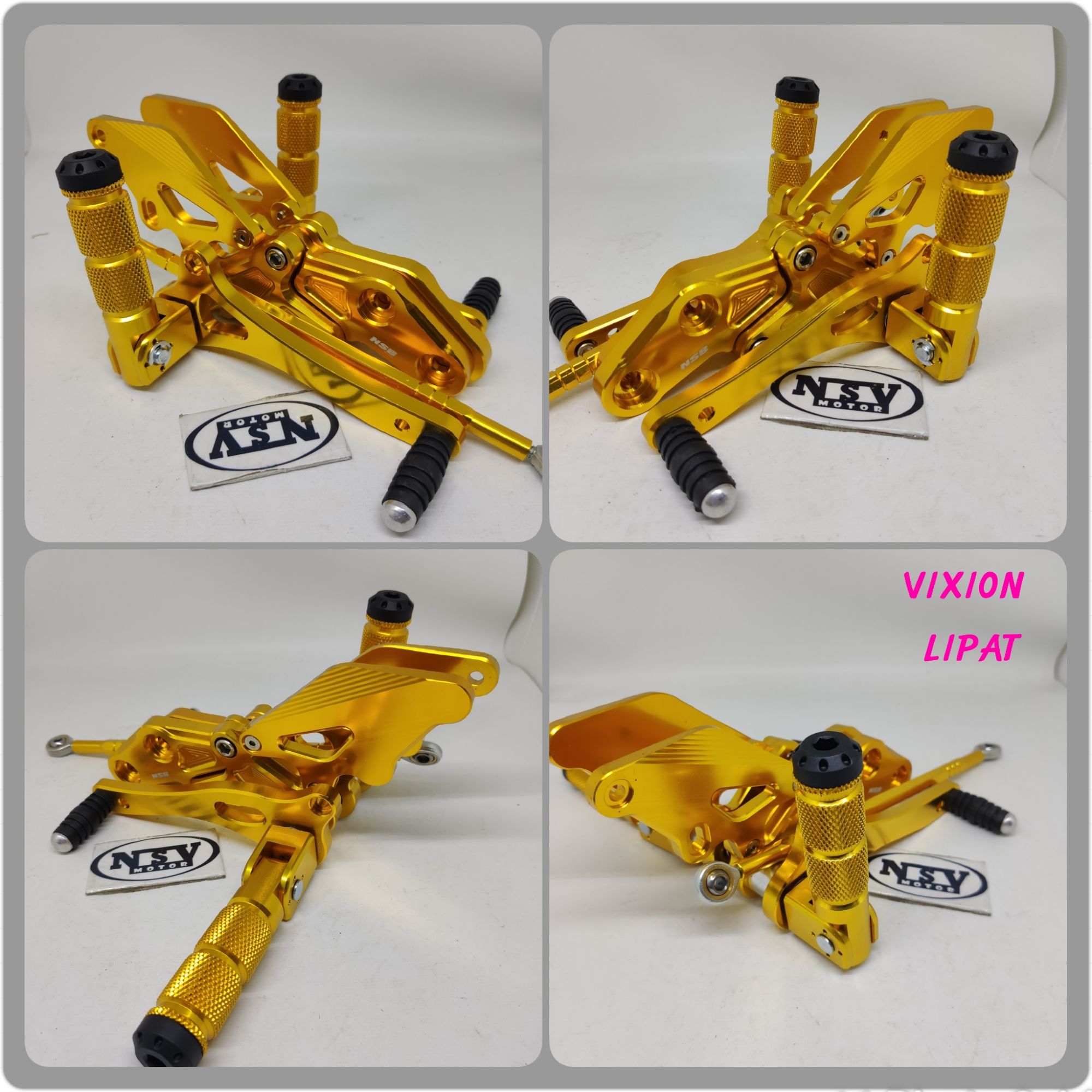 STEP UNDERBONE VIXION NEW VIXION OLD XABRE R15 MODEL LIPAT NUI BLACK ...