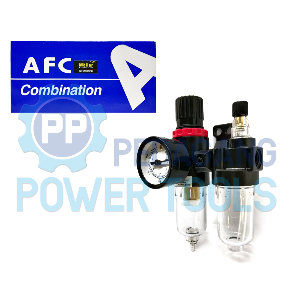 MOLLAR MINI AIR CONTROL UNIT KOMPRESOR ANGIN COMPRESSOR DOUBLE FILTER ...