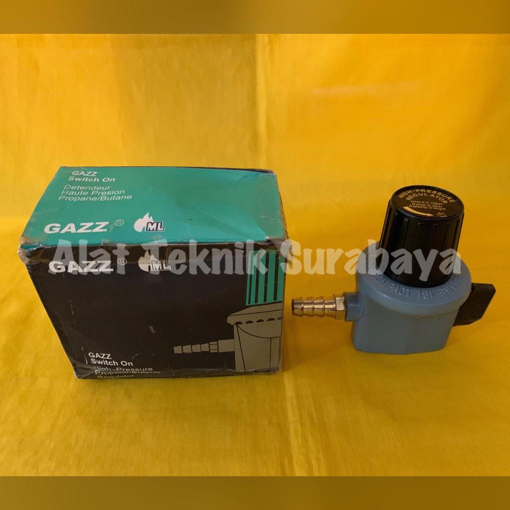 REGULATOR LPG GAZZ HIGH PRESSURE / KEPALA TABUNG GAS | Lazada Indonesia