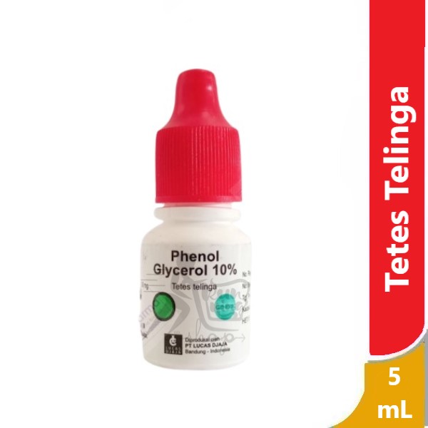 Phenol Glycerol 10 % Obat Tetes Telinga 5 mL - obat telinga sakit ...