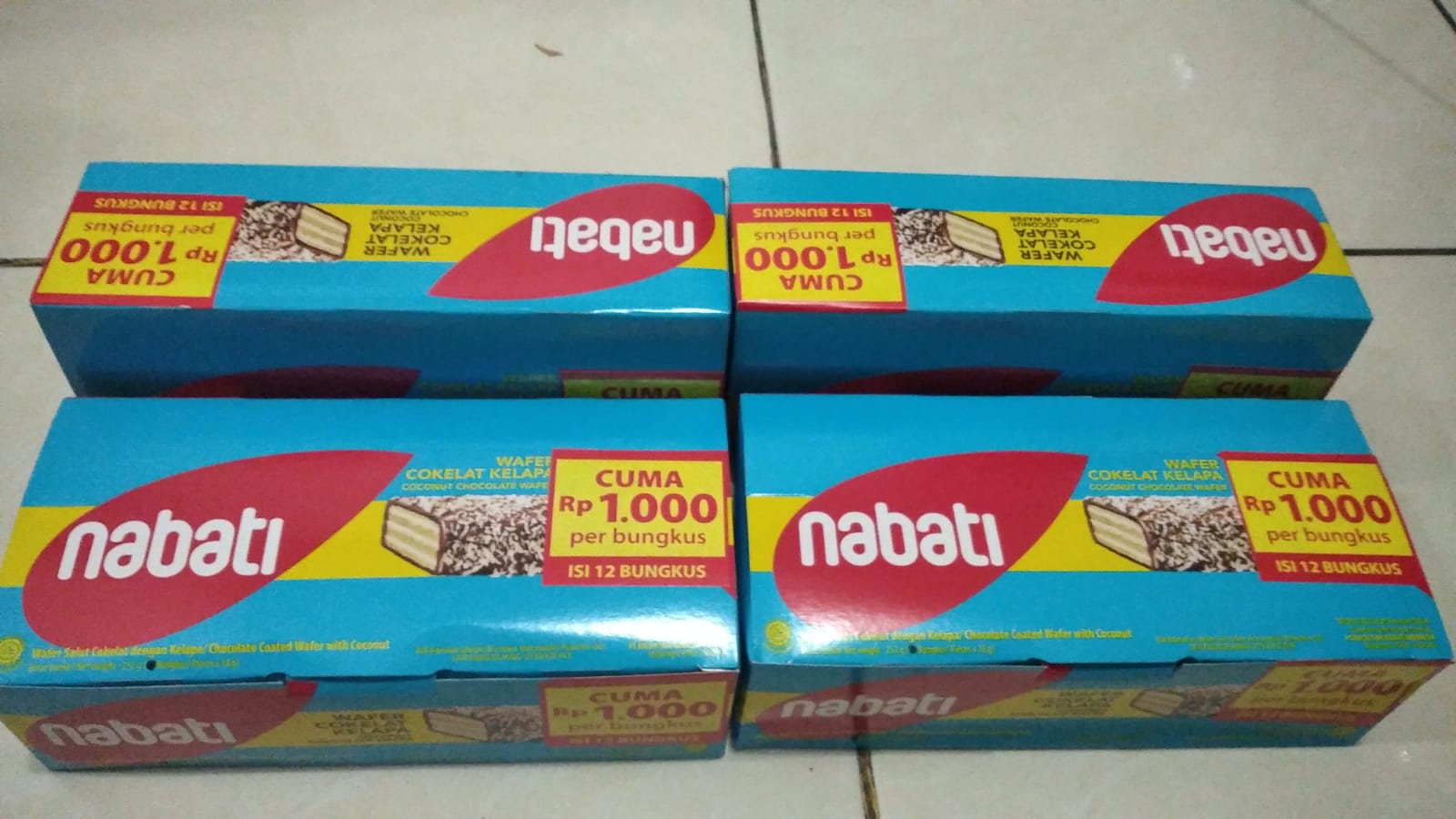 Nabati wafer coated kelapa 14 gram | Lazada Indonesia