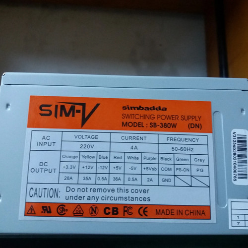 Power supply berbagai merk 380W | 450W | 500W & Built up | Lazada Indonesia