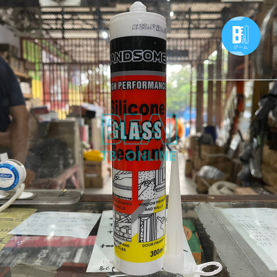 Lem Kaca Silicone Sealant Glass HANDSOME & WELDOM MURAH KUAT | Lazada Indonesia
