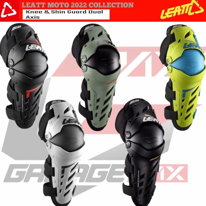 Knee guard Leatt Dual axis series . Deker leatt . pelindung lutut ...