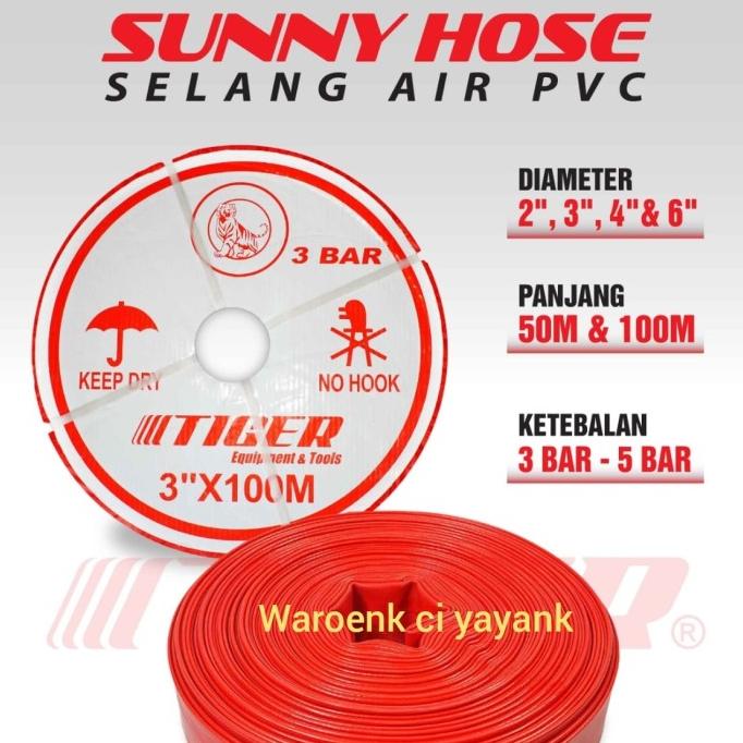 Selang sunny hose 4 inch selang air irigasi kualitas terbaik | Lazada ...