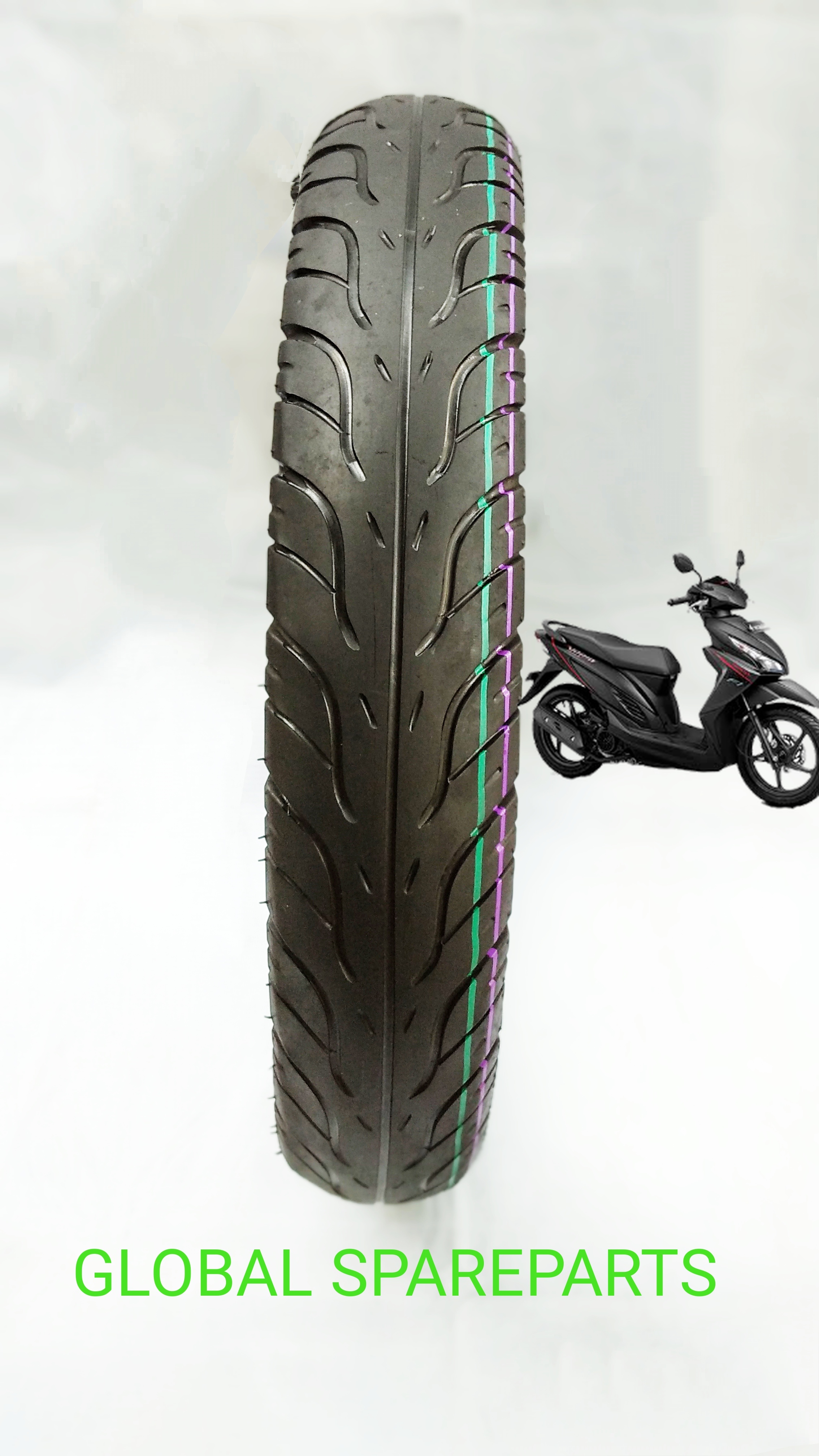 Ban motor FEDERAL VARIO 110 LED 80/90 ring 14 DONAT KARET | Lazada ...