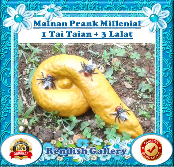 Mainan Prank Tai-Taian Squishy Tai2an Taik Jahil Sekuisi Pup Ee Kotoran ...