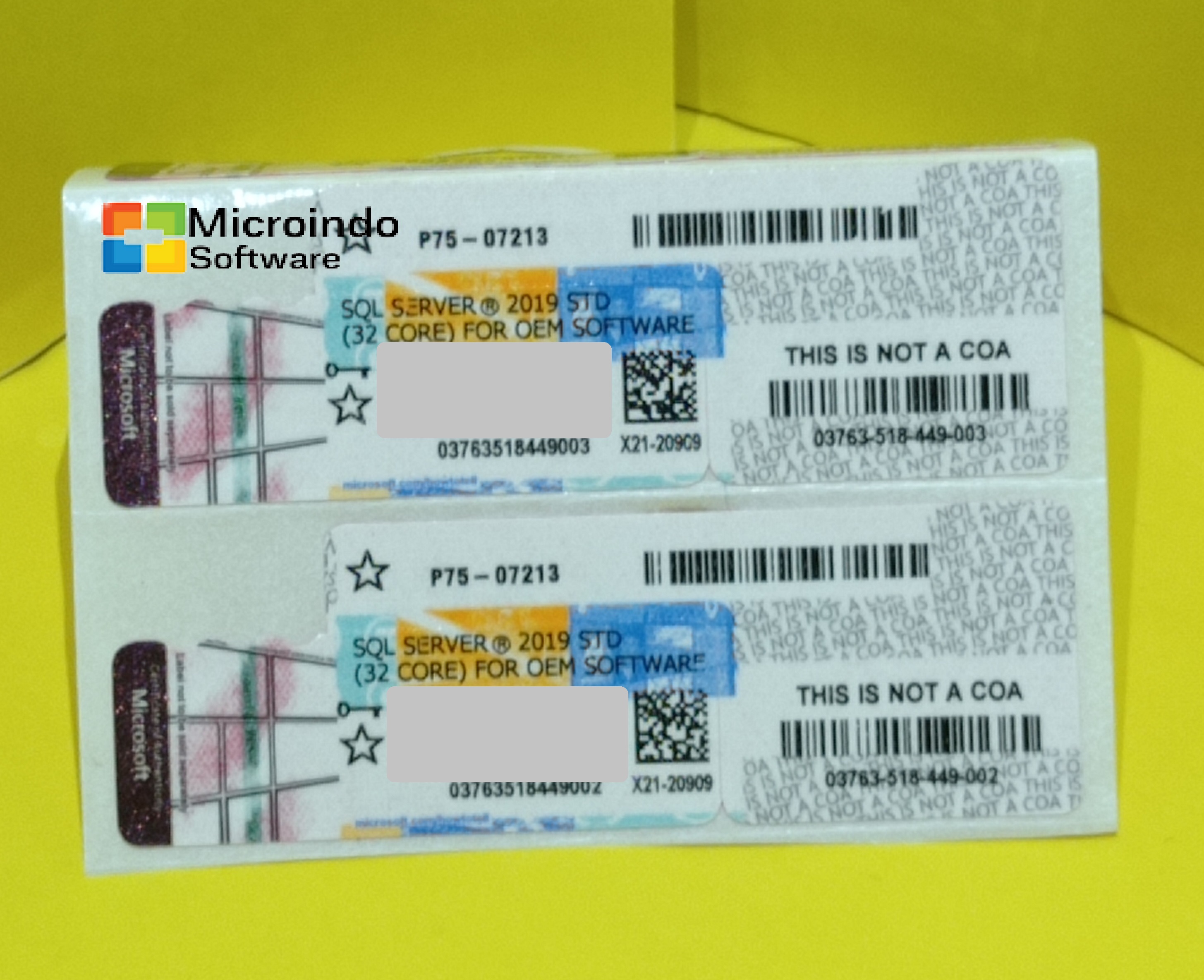 Lisensi SQL Server 2019 Standard COA 32 Core Original Lifetime ...