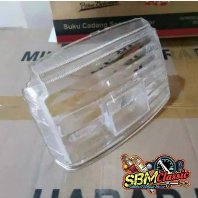 TERLARISS Mica mika stop lamp lampu putih bening diamond gl max gl pro ...