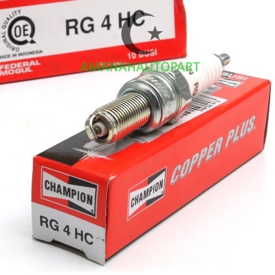 Busi Motor Champion RG4HC Honda Supra X 125 Kharisma KPH | Lazada Indonesia