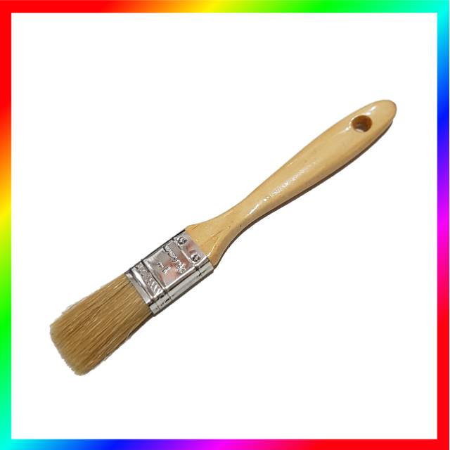 KUAS CAT BUAYA 1 INCH / KUAS CAT TEMBOK MINYAK CROCODILE 1 INCH ...