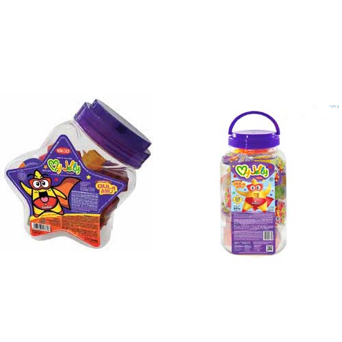 WONG COCO MY JELLY Kemasan Toples Bintang isi (25 cups14g) 350g ...
