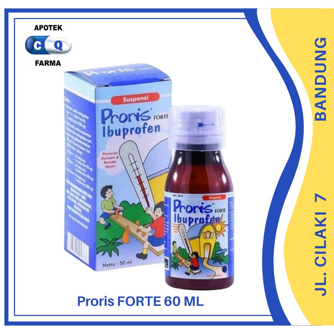 PRORIS FORTE SIRUP 50 ML | Lazada Indonesia