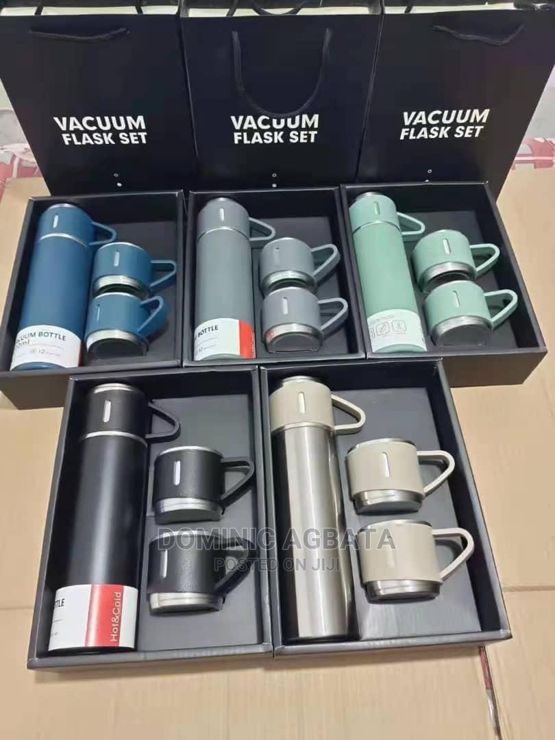 Termos Elegan Simple Air Minum Tahan panas/Dingin Polos Vacuum Flask ...