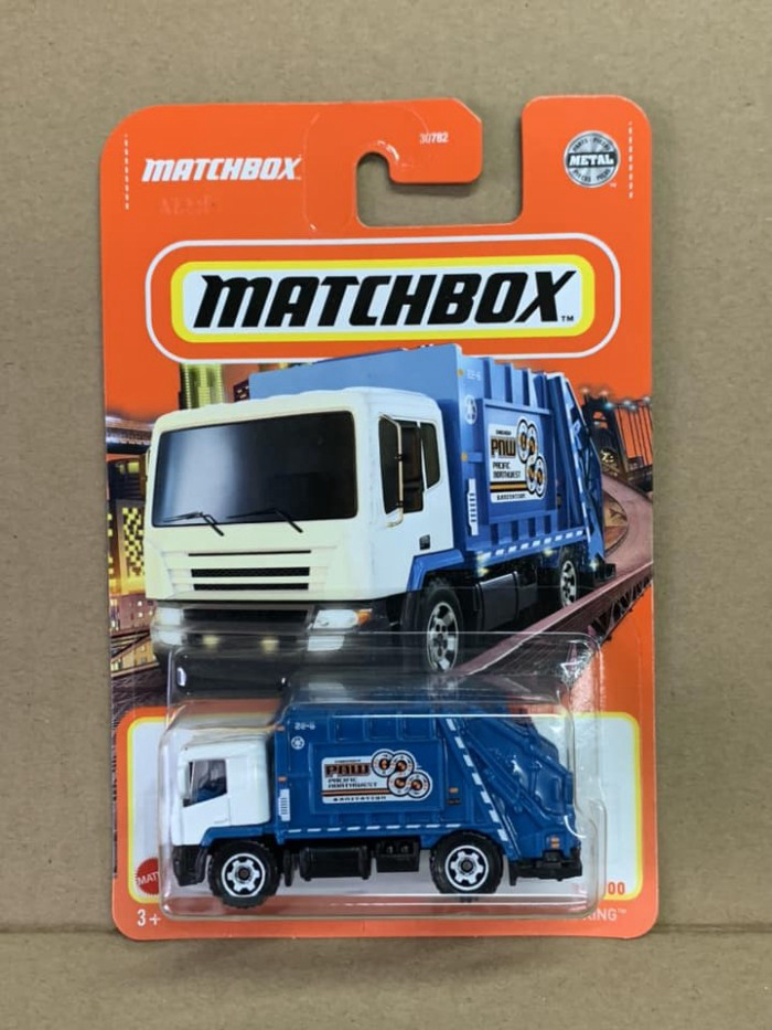 Matchbox Garbage King Biru Tua Lot Y 2022 | Lazada Indonesia