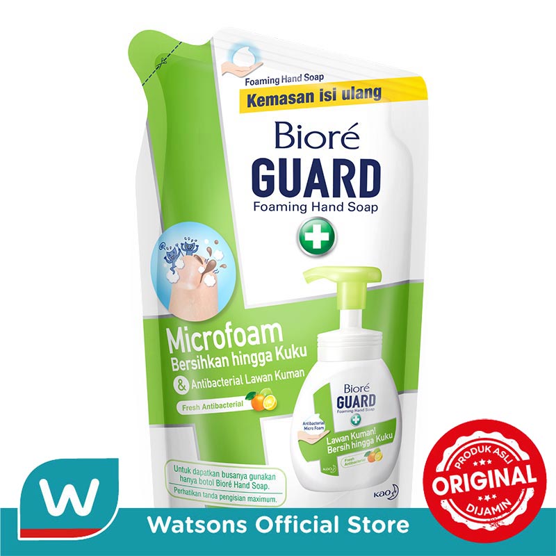 BIORE Hand Soap Anti Septic Refil 250 ml | Lazada Indonesia