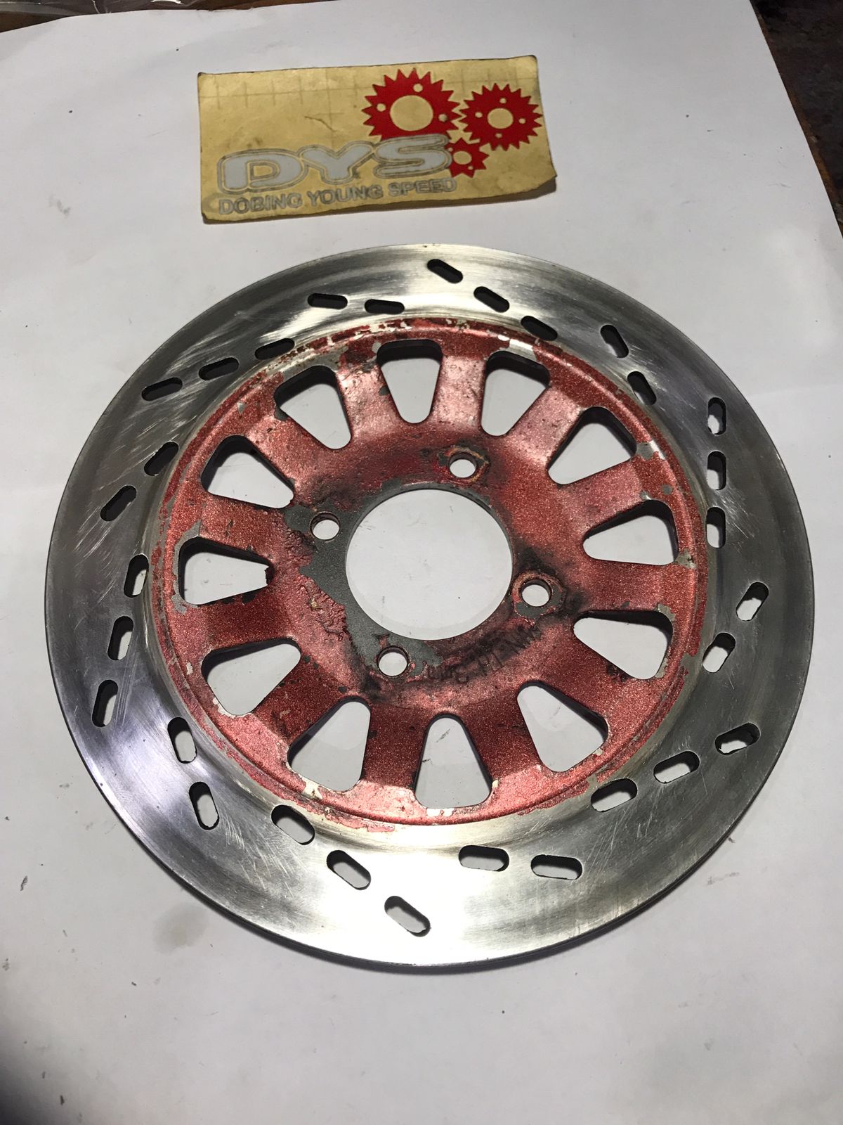 Bahan piringan cakram rusak bekas Suzuki Satria 2 tak tornado | Lazada ...