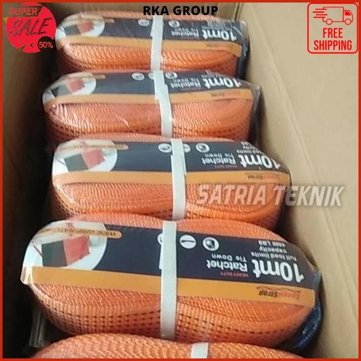 Ratchet Tie Down 2 Ton X 10 Meter Speed Strap Tali Ikat Barang Terbaik ...
