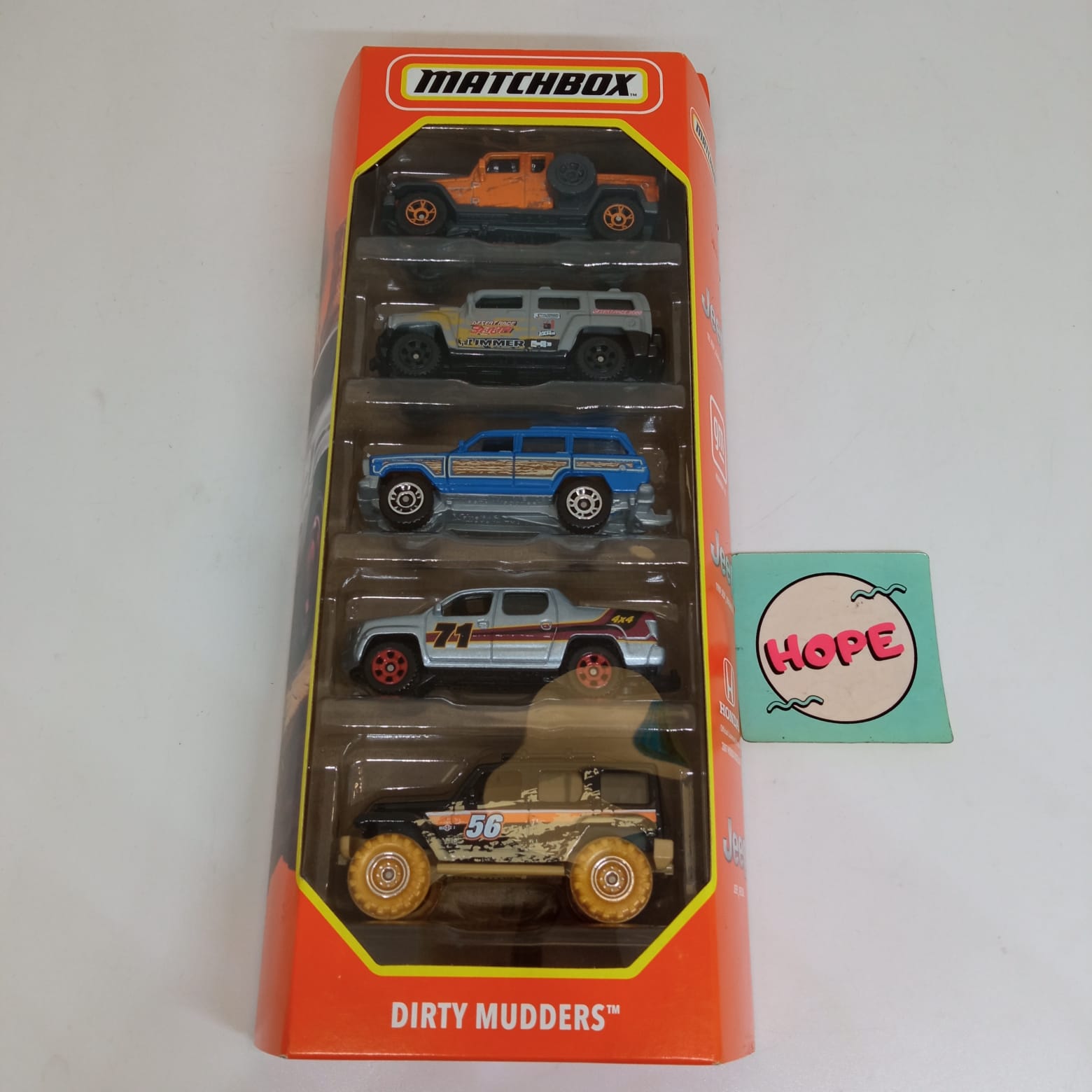 Matchbox 5 Gift Pack Dirty Mudders Diecast Matchbox Original Mattel | Lazada Indonesia