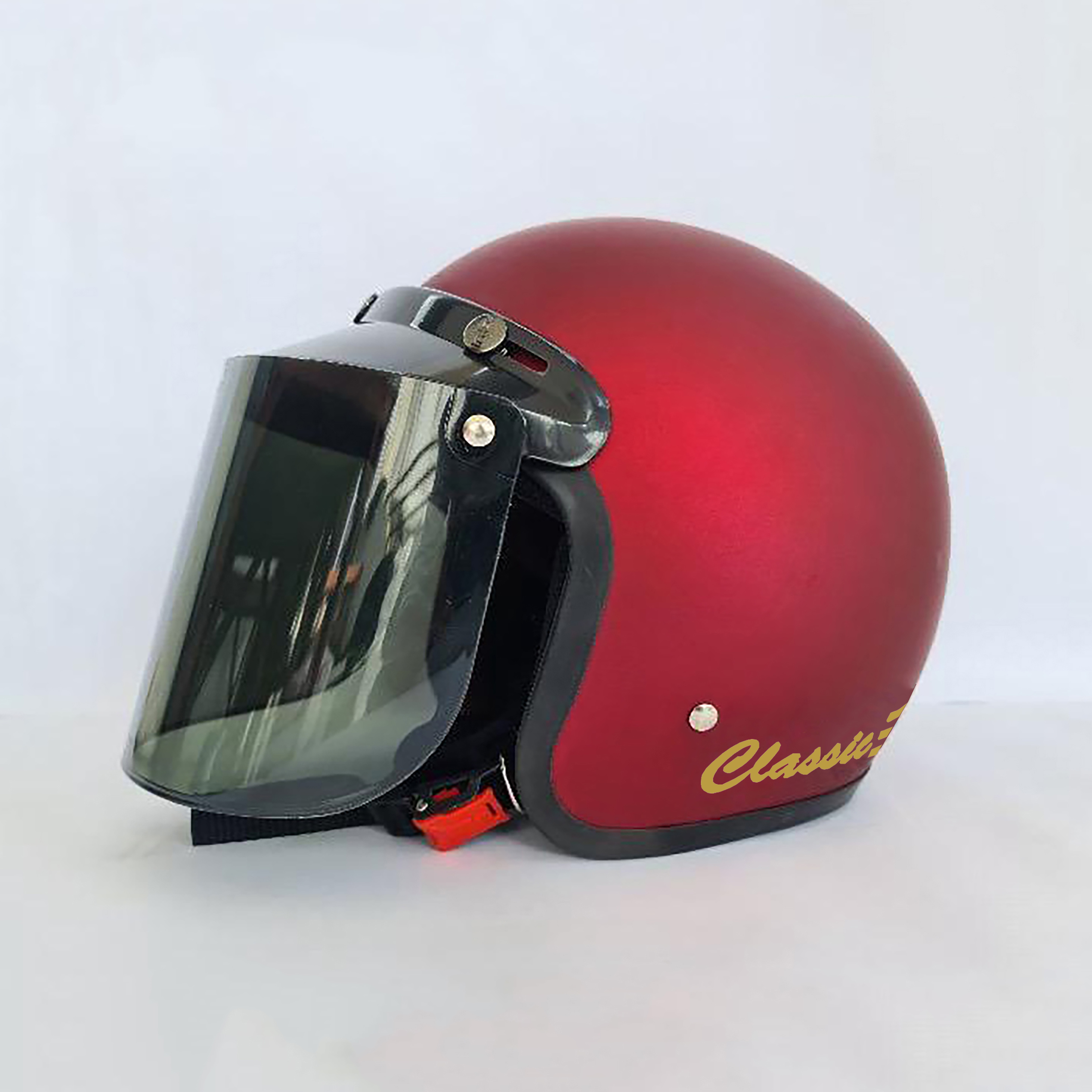 HELM RETRO BOGO CLASIC DEWASA / HELM BOGO CLASIC / HELM BOGO DEWASA ...