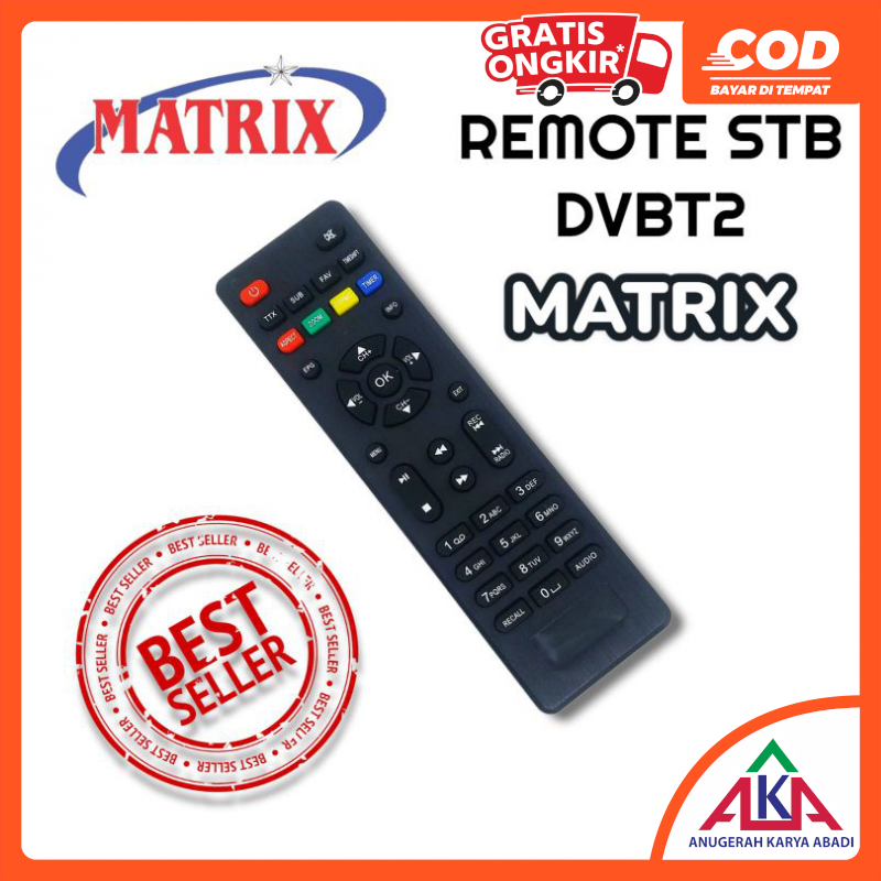 Remot STB MATRIX Set Top Box Remote EVINIX STB Tanaka | Lazada Indonesia