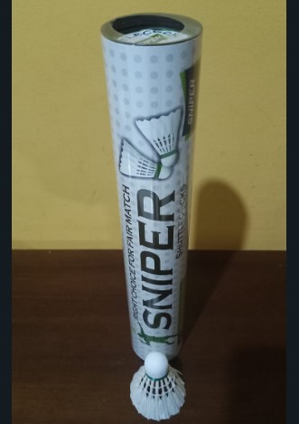 Shuttlecock Badminton Murah, Sniper Spin ujung bulu runcing, kuat dan ...