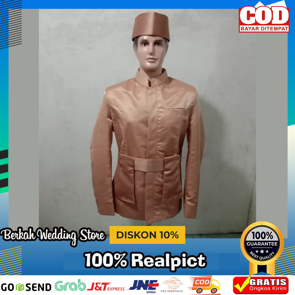 Beskap Pengantin/Satu Set Beskap /jas model adat jawa | Lazada Indonesia