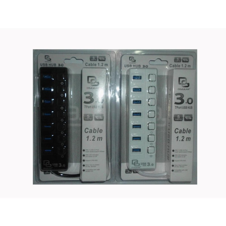 DIGIGEAR-USB HUB 7 Port 3.0 | Lazada Indonesia