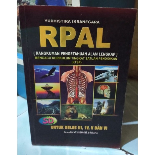 Buku RPAL Rangkuman Pengetahuan Alam Lengkap SD Untuk Kelas 3,4,5 Dan 6 ...