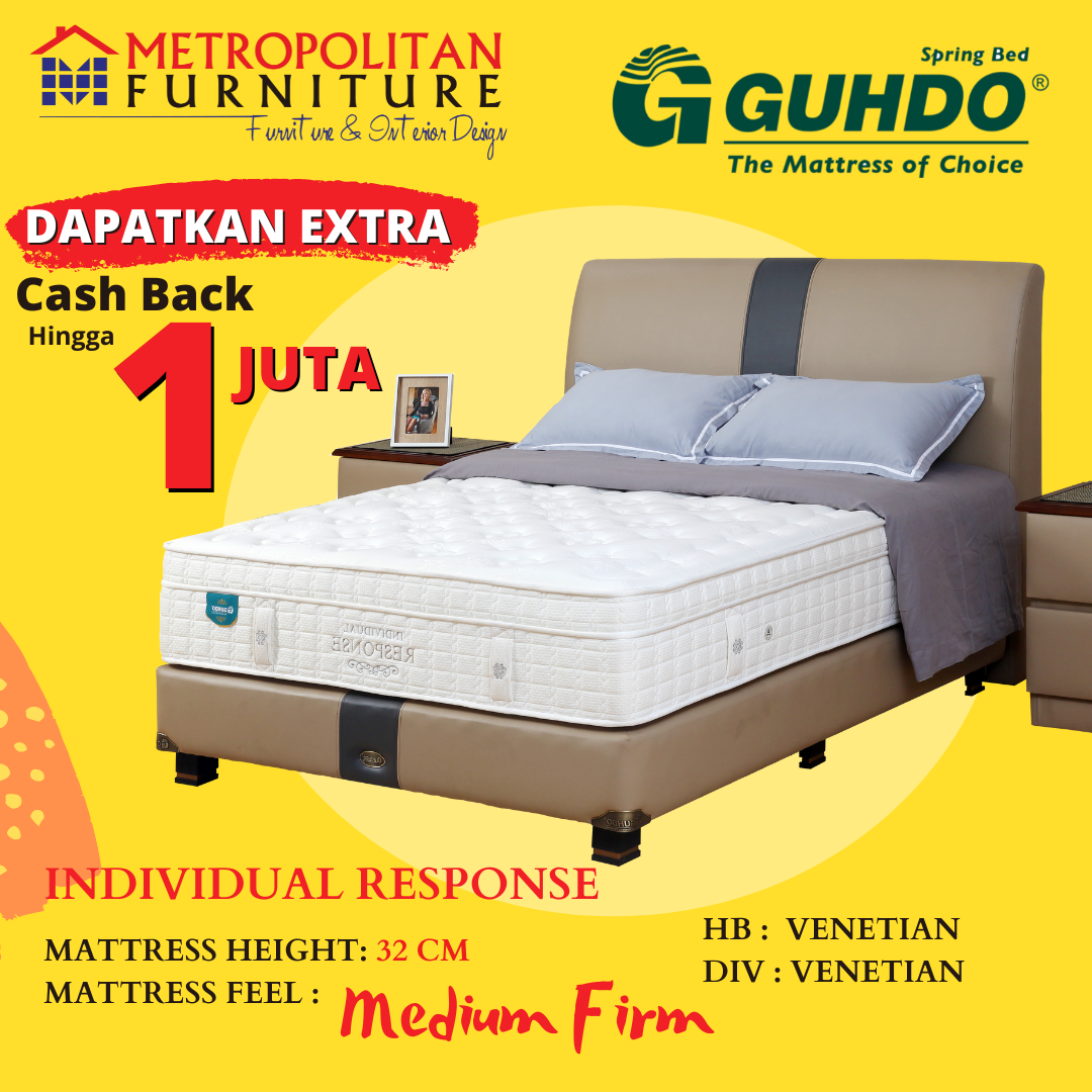 Kasur Springbed Guhdo Individual Response Full Set Lazada Indonesia