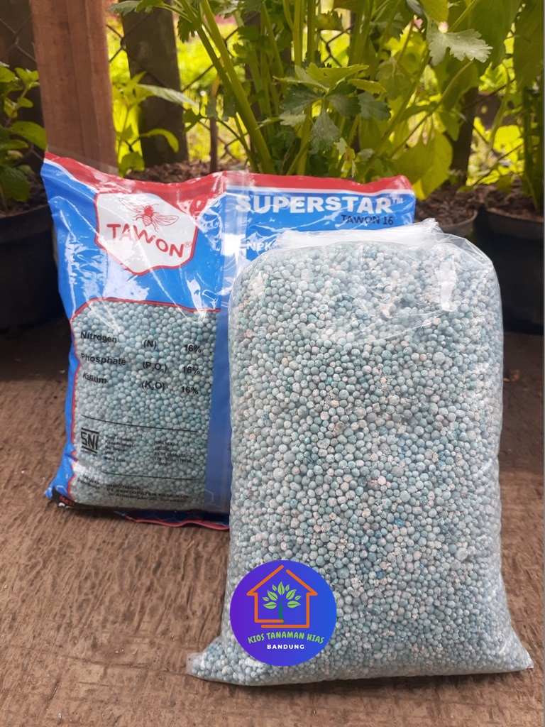COD Pupuk NPK 16 16 16 Cap Tawon Super Star 1 Kg Original / 1 Kilogram ...
