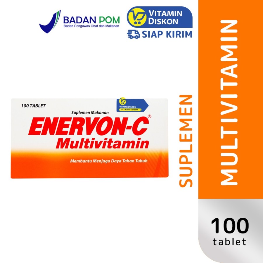 ENERVON C TABLET 500 MG - 25 STRIP @ 4 TAB | Lazada Indonesia