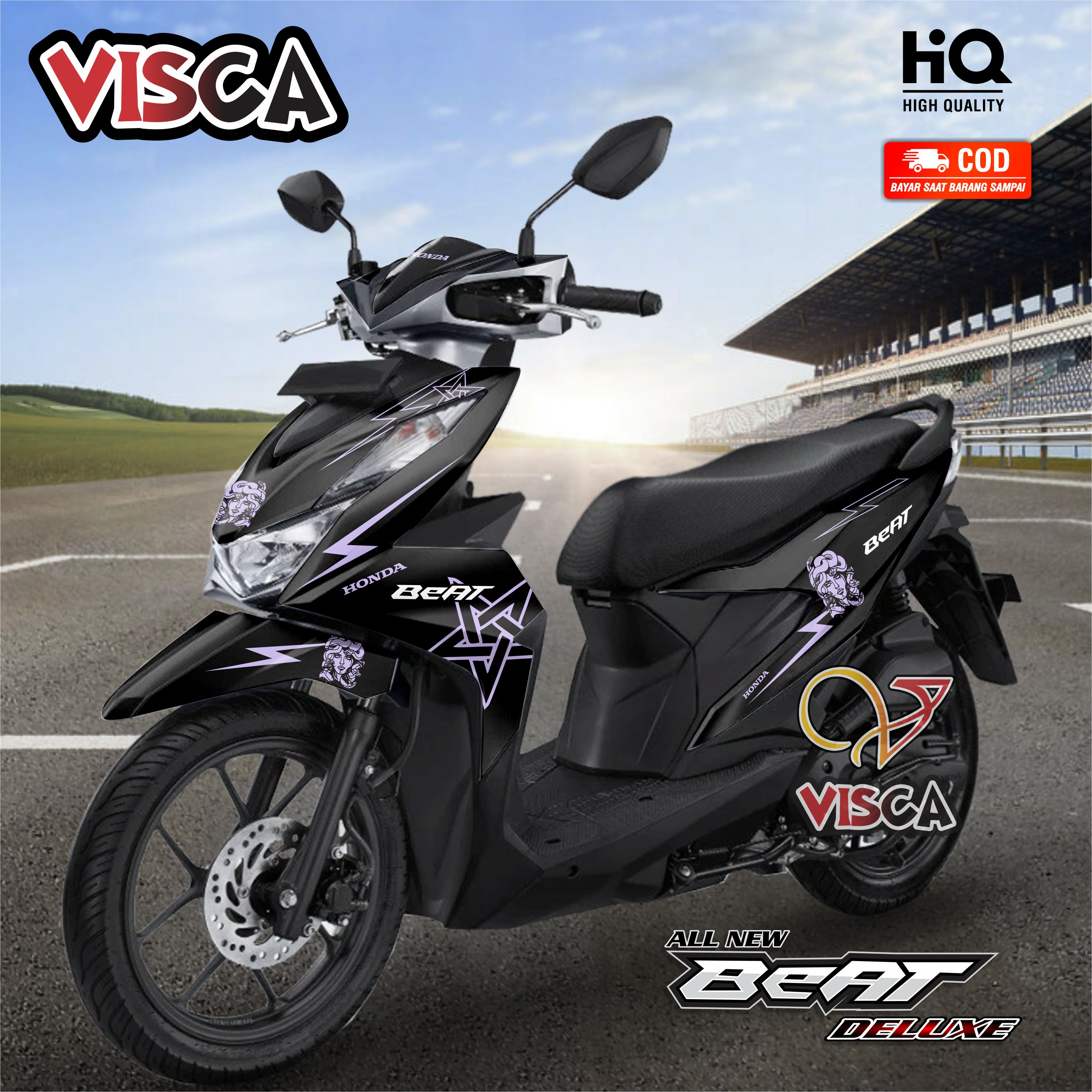 Stiker Motor Beat 2021 Full Body Stiker Beat Street 2022 Variasi Full ...