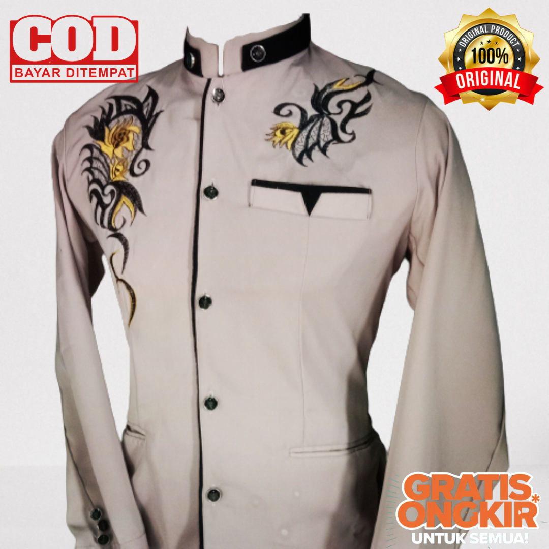 jasko pria dewasa 2022 jasko pria dewasa terbaru jasko bordir ber aneka ...
