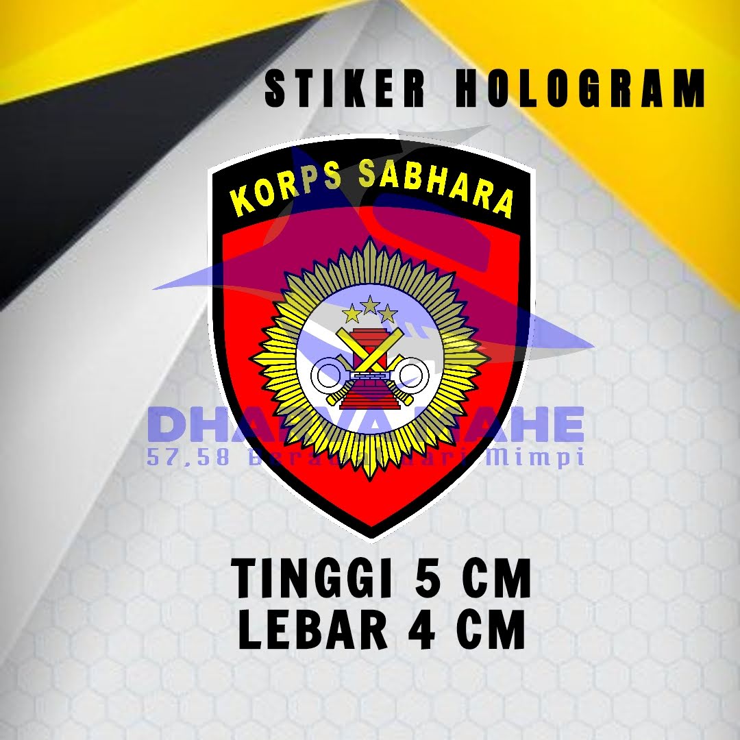 Stiker Korps Sabhara, Stiker Sabhara, Stiker Polisi | Lazada Indonesia