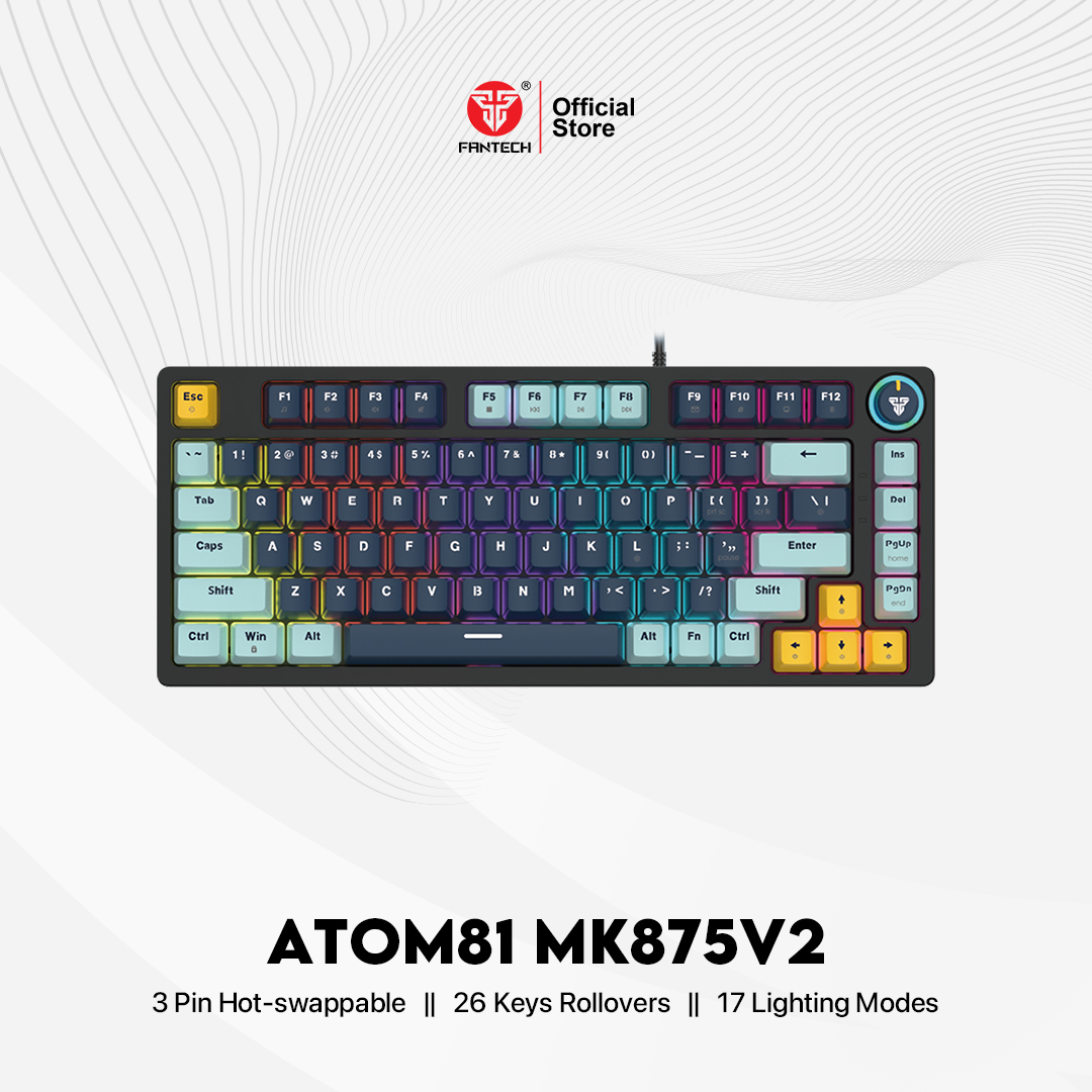 Fantech ATOM MIZU SERIES Keyboard Mechanical Gaming ATOM 63 81 96 ...