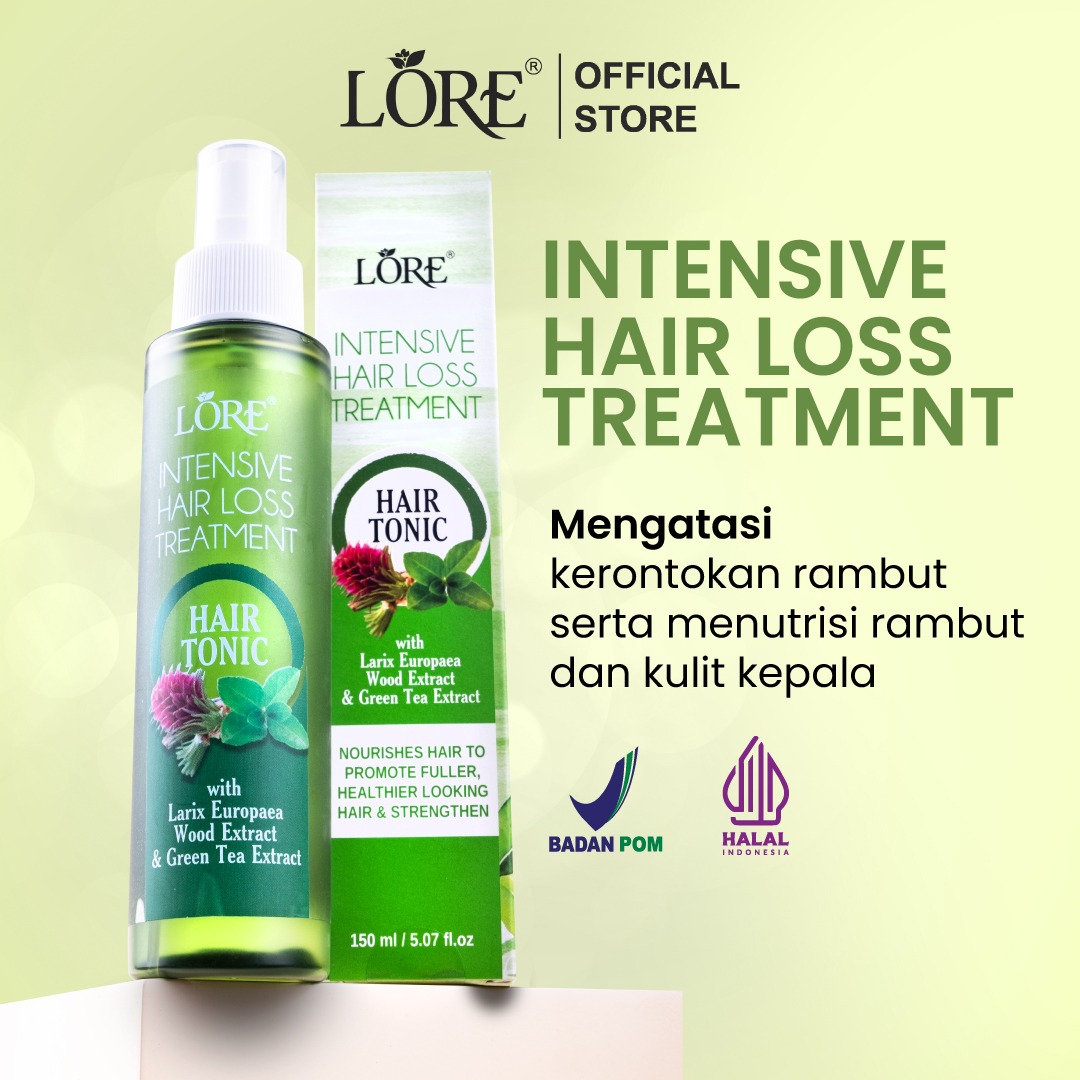 LORE Intensive Hair Loss Treatment Hair Tonic 150 ml - Hair Tonic Anti ...
