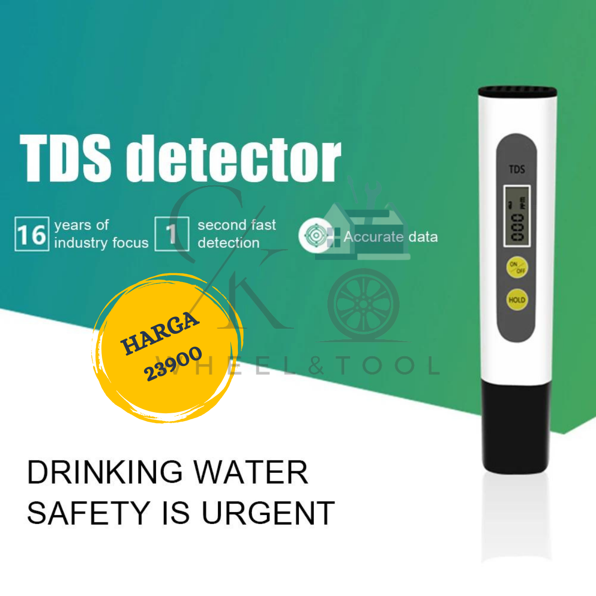 TDS PH METER CEK KADAR PADA AIR UNTUK AIR MINUM DAN KOLAM RENANG ...