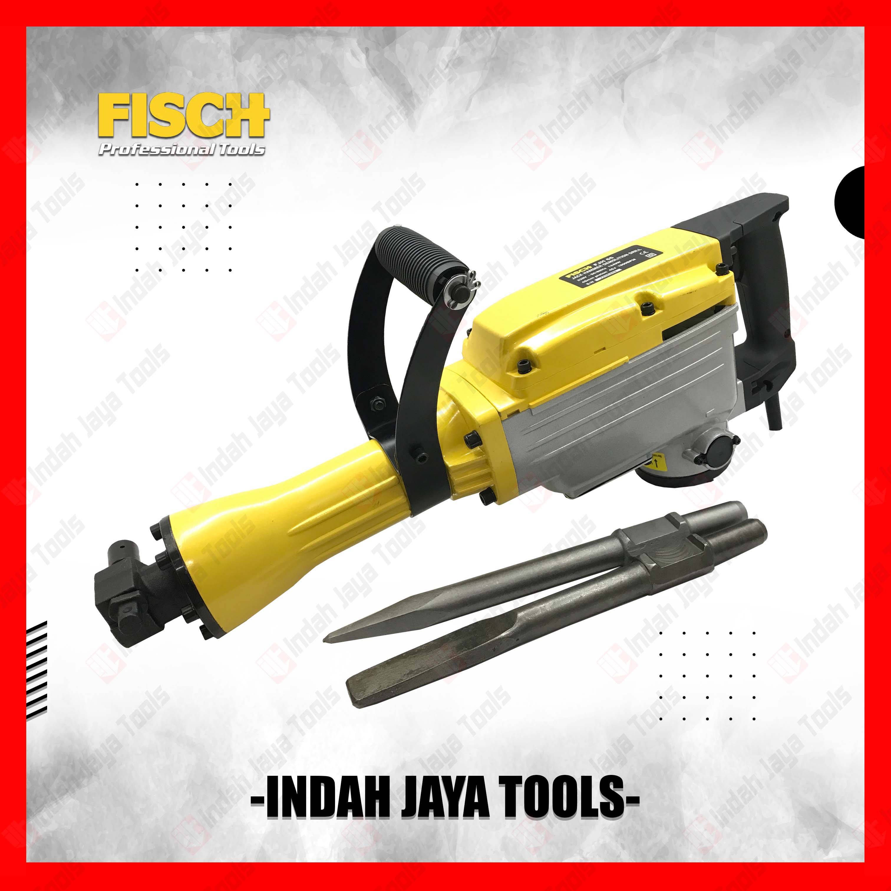 FISCH FJH 65 Jack Hammer Demolition Drill Mesin Bobok Beton Beton ...