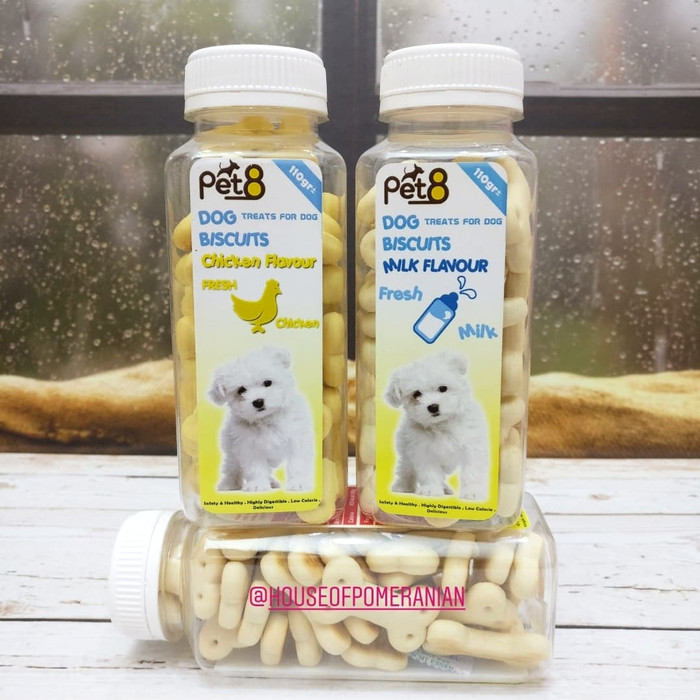 biskuit anjing dog bone snack cemilan anjing milk chicken | Lazada ...