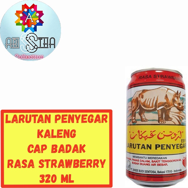 Larutan Penyegar Cap Badak Kemasan Kaleng 320 ML | Lazada Indonesia