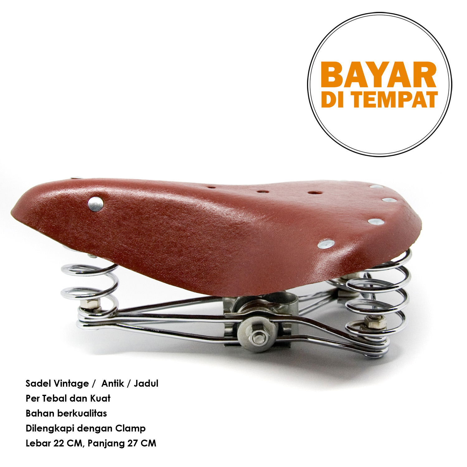 Sadel Gelung Sepeda Kebo Ontel Antik Vintage Jadul Retro Merk Genio | Lazada Indonesia