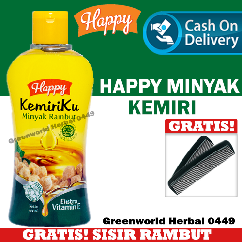 Happy Kemiriku Shampoo - 100 ml - Shampoo / Sampo / Shampo Pemanjang ...