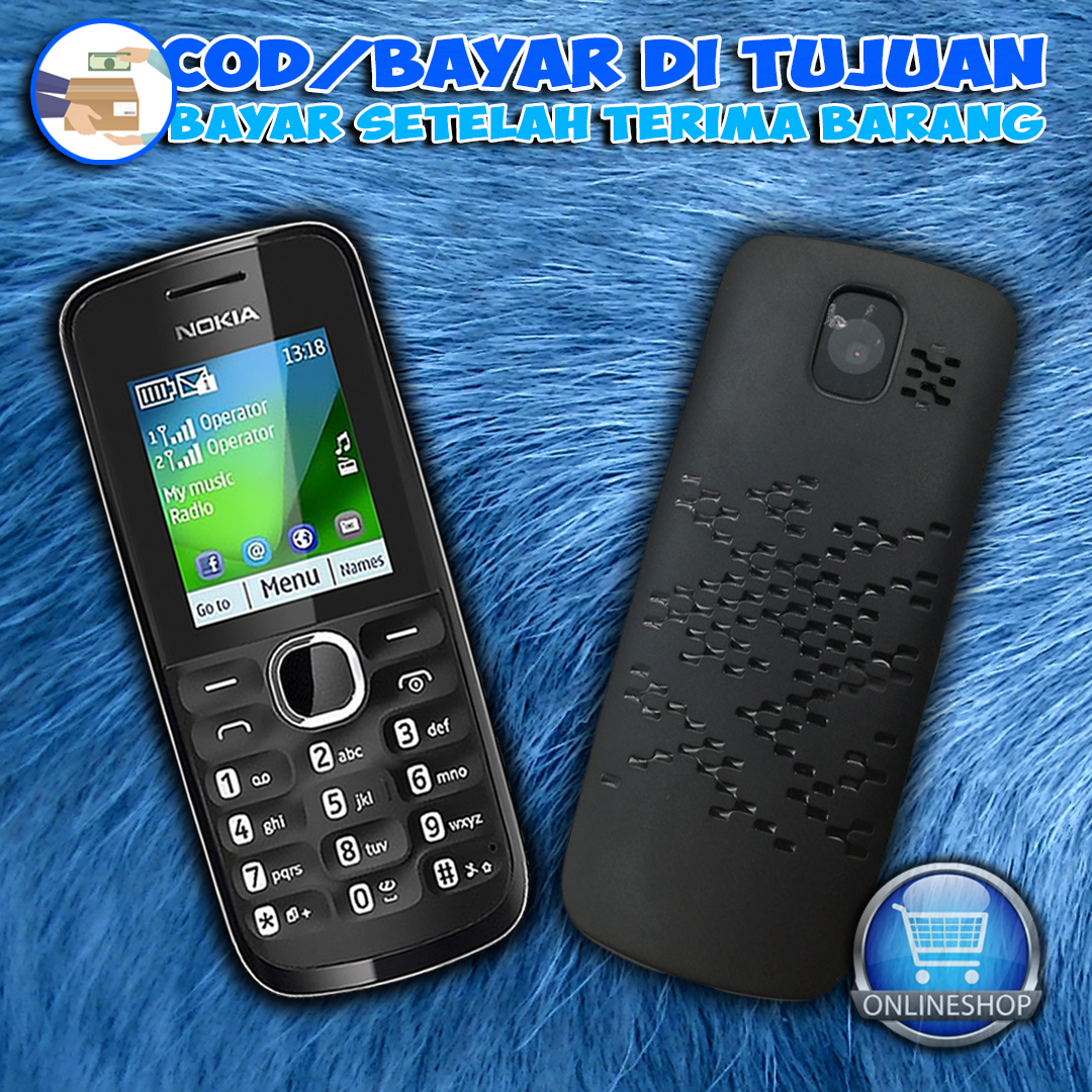 HP Nokia 110c - Dual Sim - Jadul - Legend - Fitur Lengkap | Lazada ...